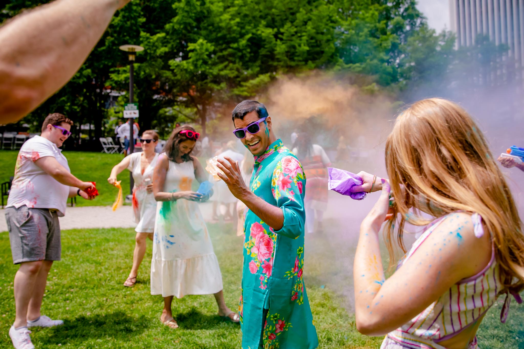 Holi wedding Party | Creative Captures Chicago