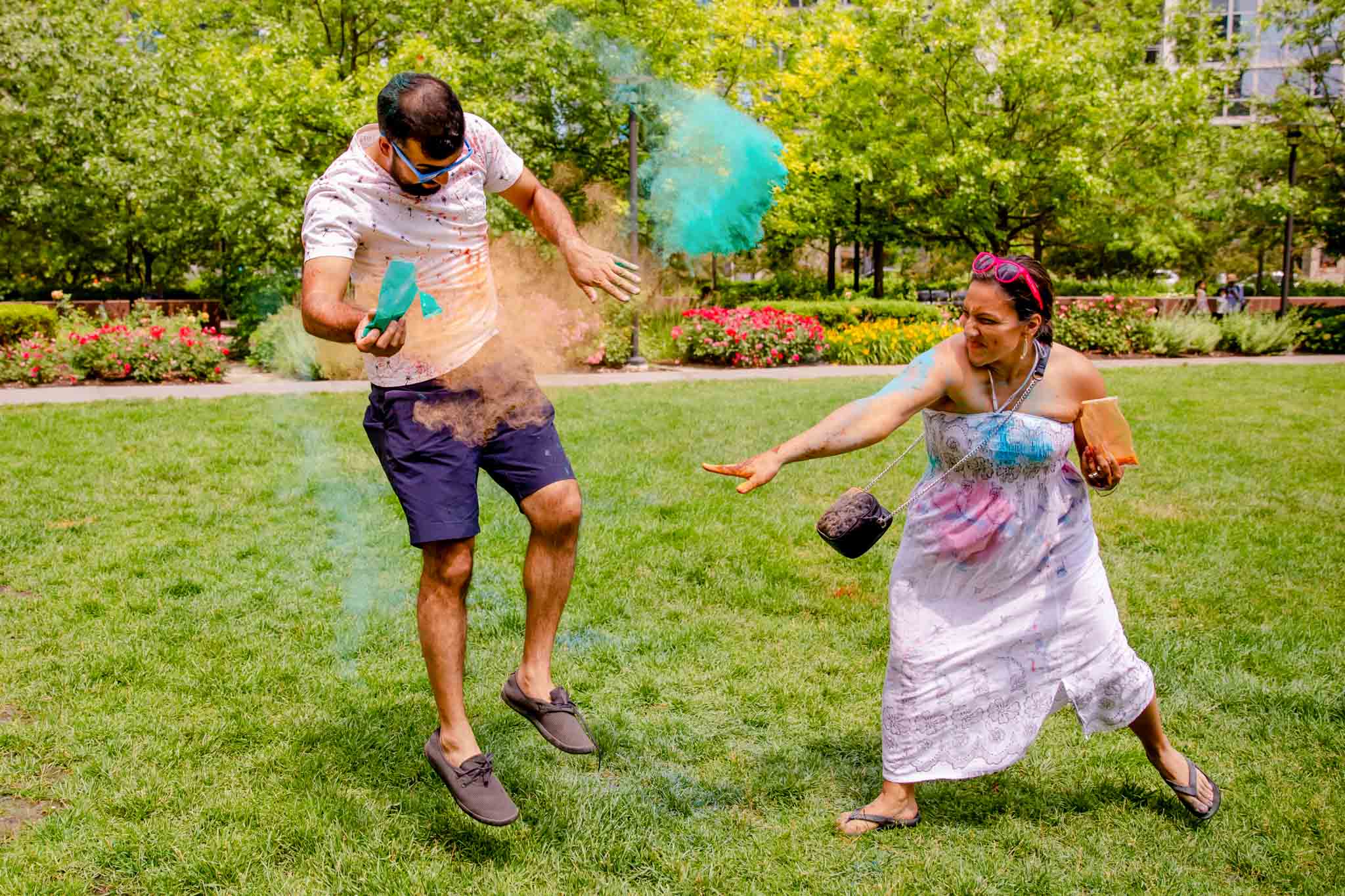 Holi wedding Party | Creative Captures Chicago